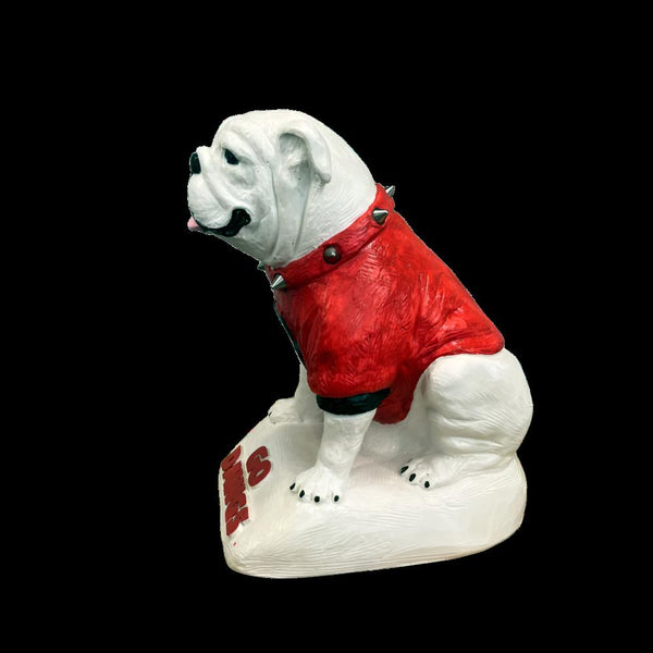 Georgia Bulldogs Mini UGA Mascot Table Top Sculpture - College Bronze
